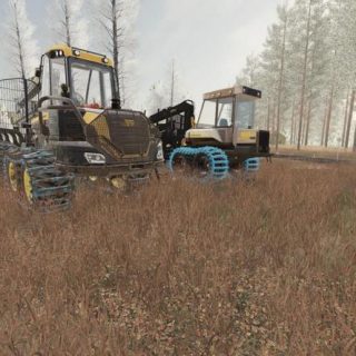Ponsse Caribou S10 v1.0 FS19 мод | Farming Simulator 25 моды