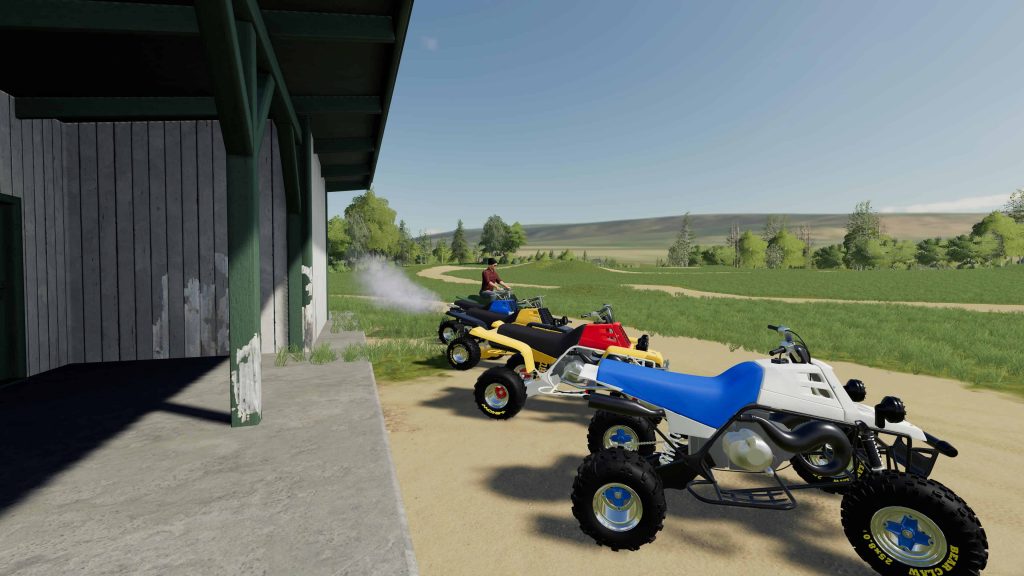 Yamaha banshee atv v1.0 FS19 мод | Farming Simulator 25 моды