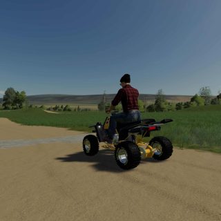Yamaha banshee atv v1.0 FS19 мод | Farming Simulator 25 моды