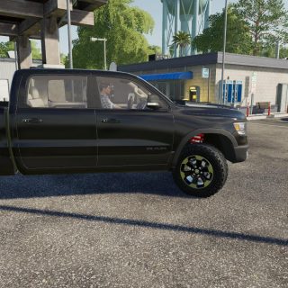 Грузовик dodge hellcat v1.0 FS19 мод | Farming Simulator 25 моды