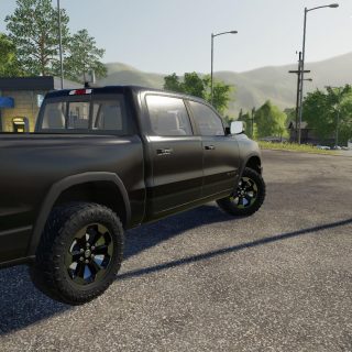 Грузовик dodge hellcat v1.0 FS19 мод | Farming Simulator 25 моды