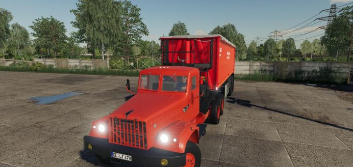 Peterbilt 351 1951 v1.0 FS19 | Farming Simulator 22 мод | FS 19 МОДЫ