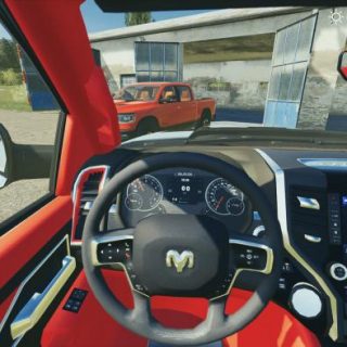 Dodge Ram Hellcat v1.0 FS19 мод | Farming Simulator 25 моды