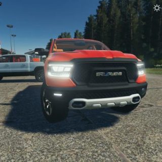 Dodge Ram Hellcat v1.0 FS19 мод | Farming Simulator 25 моды