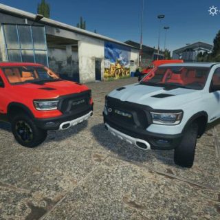 Dodge Ram Hellcat v1.0 FS19 мод | Farming Simulator 25 моды