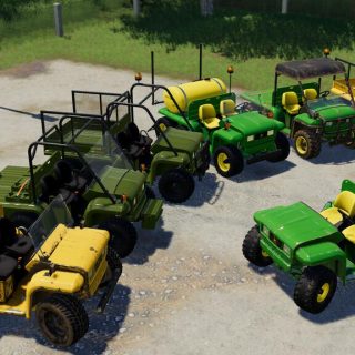 John Deere Gator 6x4 v1.1 FS19 мод | Farming Simulator 25 моды