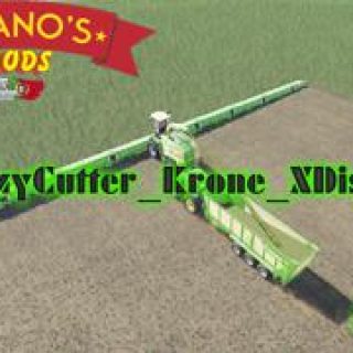 Krone XDisc620 CrazyCutter v1.0 FS19 мод | Farming Simulator 25 моды