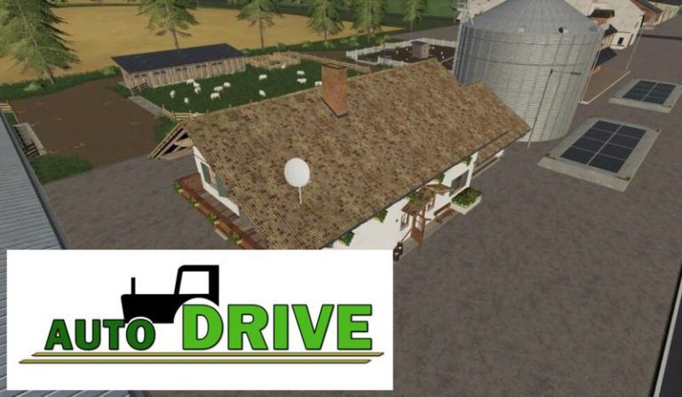 Курсы Autodrive для Big Fields Farm v1.0 FS19 мод | Farming Simulator ...