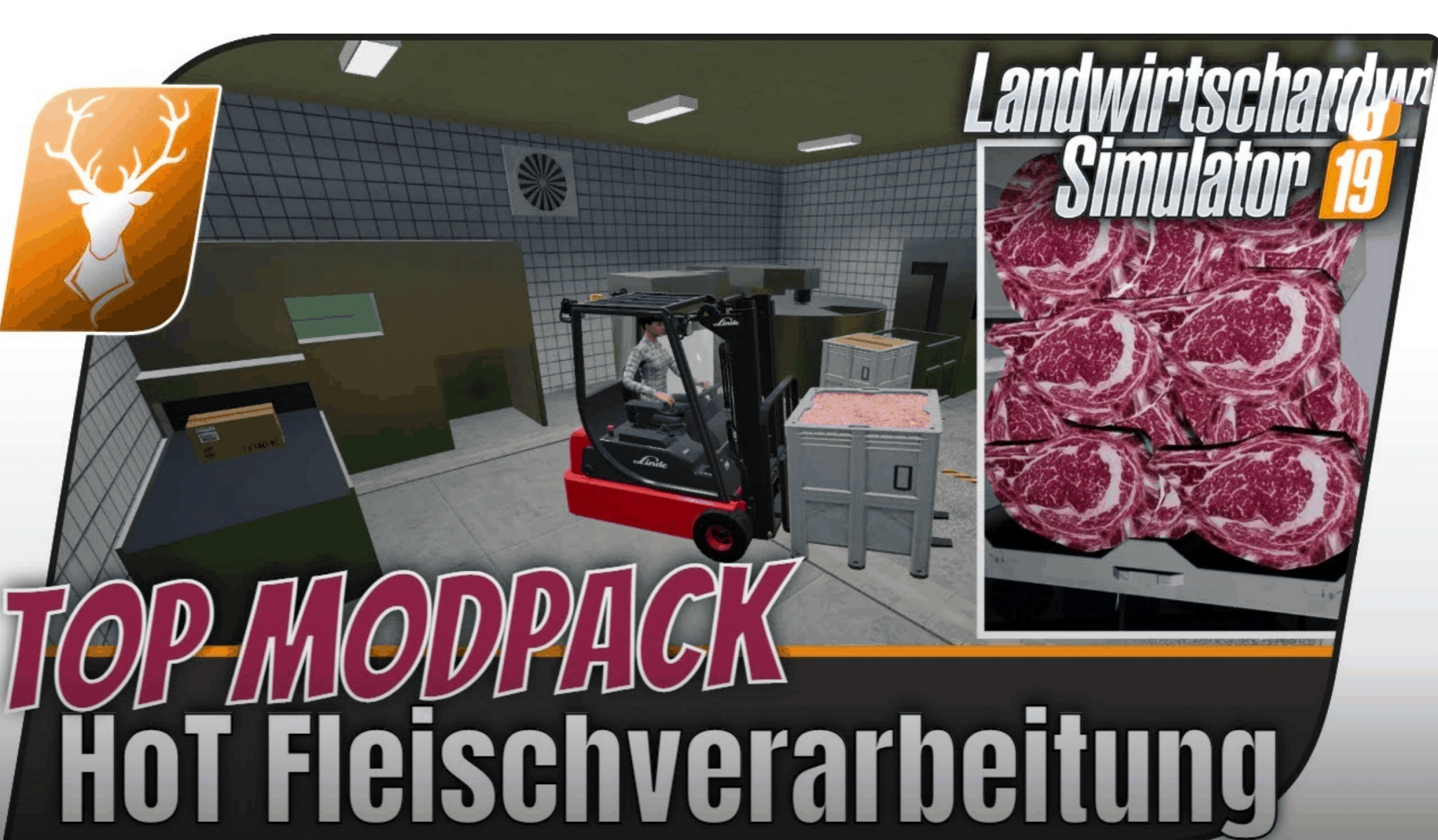 HoT Meatprocessing v1.0.0.3 FS19 мод | Farming Simulator 25 моды