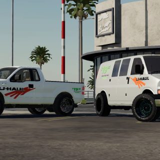 2005 Chevy Express Van Uhaul Custom v1.1 FS19 мод | Farming Simulator ...