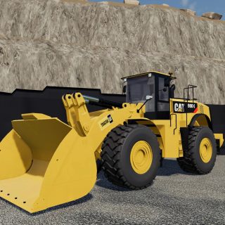 CAT 980K v1.0 FS19 мод | Farming Simulator 25 моды