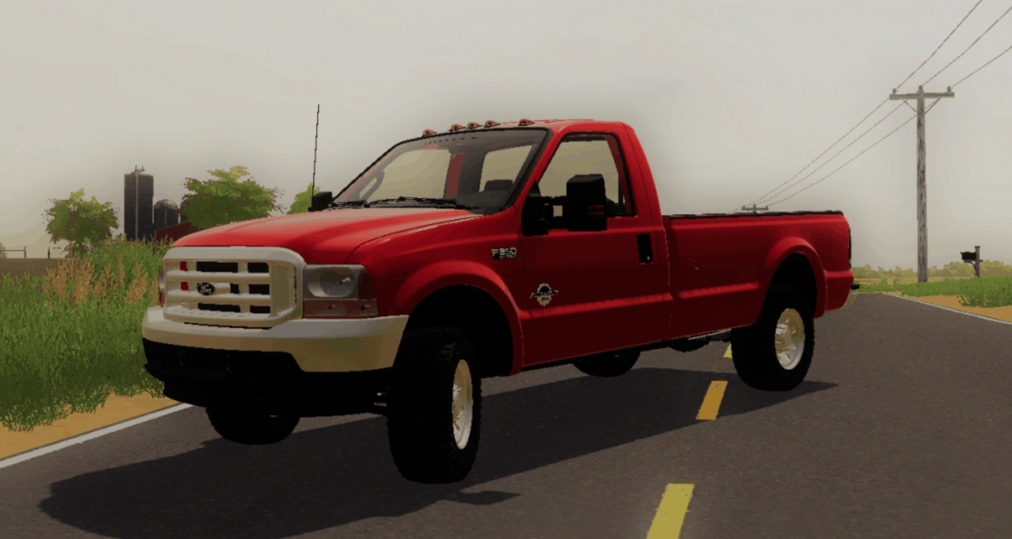 Ford F-350 Superduty FS19 мод | Farming Simulator 25 моды