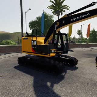 CAT 320EL v1.0 FS19 | Farming Simulator 22 мод | FS 19 МОДЫ