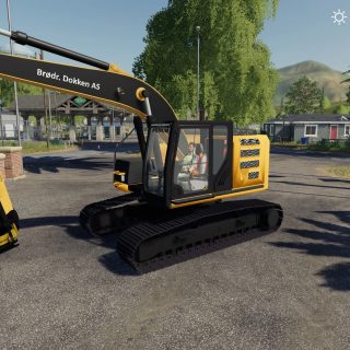 CAT 320EL v1.0 FS19 | Farming Simulator 22 мод | FS 19 МОДЫ