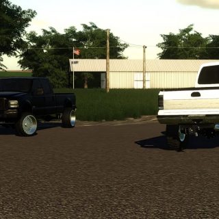 2006 F-250 King Ranch v1.0 FS19 мод | Farming Simulator 25 моды