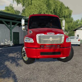 Freightliner M2 Custom v1.0 FS19 мод | Farming Simulator 25 моды