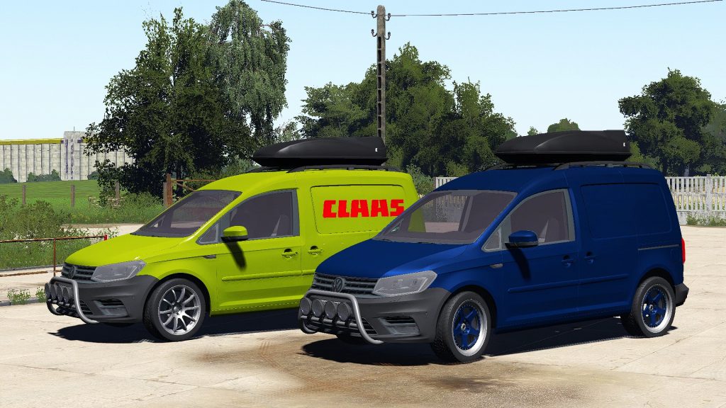 Volkswagen Caddy 2015 v1.0 FS19 мод | Farming Simulator 25 моды