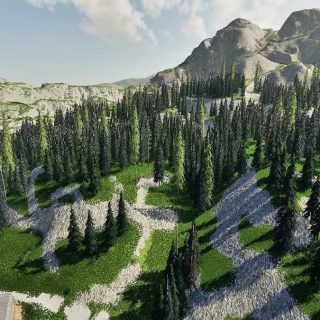 Axe Mountain v1.0 FS19 мод | Farming Simulator 25 моды
