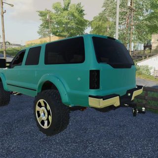 2011 Ford Excursion v1.0 FS19 мод | Farming Simulator 25 моды
