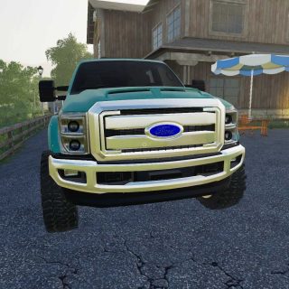 2011 Ford Excursion v1.0 FS19 мод | Farming Simulator 25 моды
