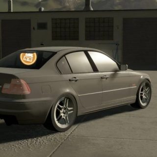 BMW E46 v1.0 FS19 мод | Farming Simulator 25 моды