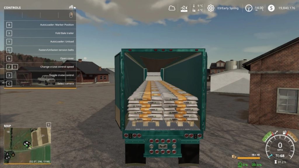 EXP19 Vanguard Reefer EASY AUTO LOAD v1.0 FS19 мод | Farming Simulator ...