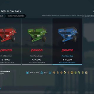 FS22 Demco Posi Flow V1.0 мод | Farming Simulator 25 моды