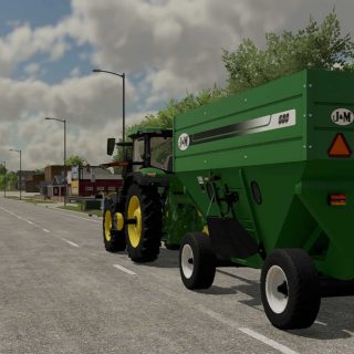 FS22 J&M 680 Gravity Trailer, версия 1.0 мод | Farming Simulator 25 моды