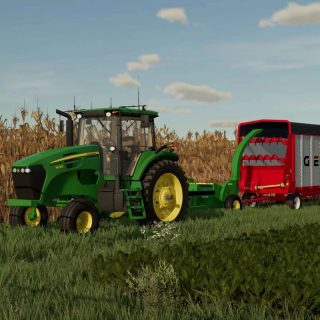 FS22 Gehl Chopper Boxes Trailer v1.0.0.0 мод | Farming Simulator 25 моды
