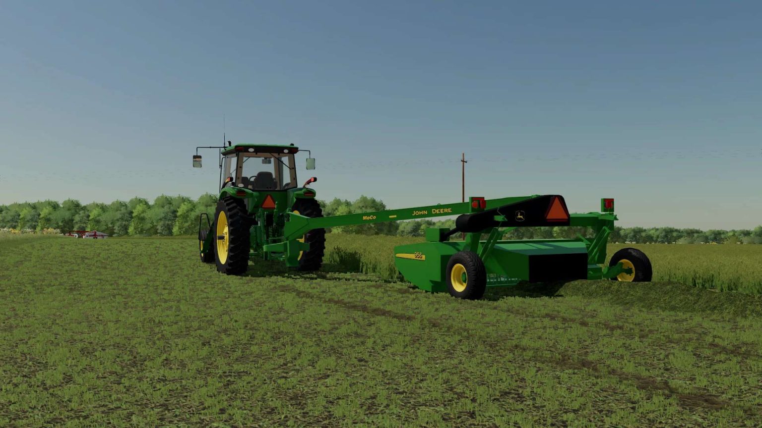 FS22 John Deere 956 MoCo v1.0.0.0 мод | Farming Simulator 25 моды