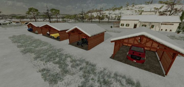 FS22 Heavy Duty Shelf Pack v1.0.0.0 | Farming Simulator 22 мод | FS 19 МОДЫ