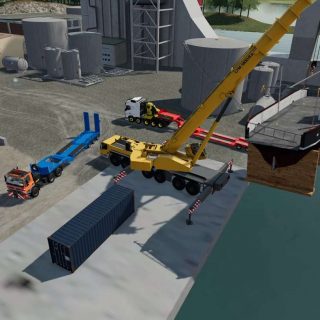 FS22 Ferry pack для TCBO MCE v1.0.0.0 мод | Farming Simulator 25 моды