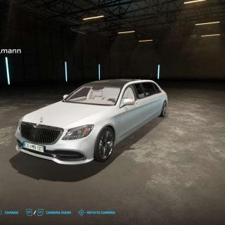 FS22 Maybach S650 Pullman v1.0.0.0 мод | Farming Simulator 25 моды