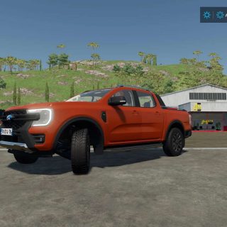 FS22 Ford Ranger Wildtrak 2023 v1.0.0.0 мод | Farming Simulator 25 моды