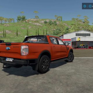 FS22 Ford Ranger Wildtrak 2023 v1.0.0.0 мод | Farming Simulator 25 моды