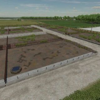FS22 Buildable Feedlot Pack v1.0.0.1 мод | Farming Simulator 25 моды