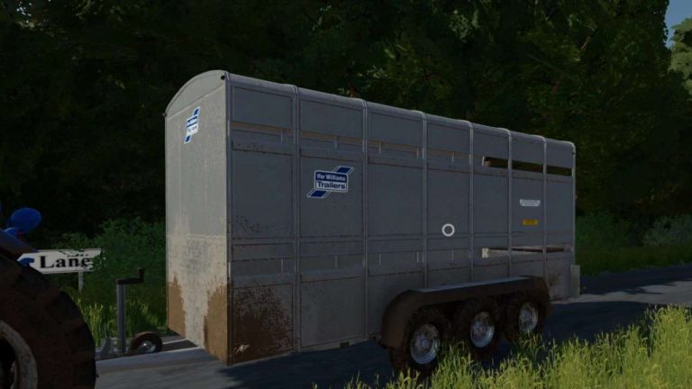 FS22 Ifor Williams LiveStock Trailer v1.0.0.1 мод | Farming Simulator ...