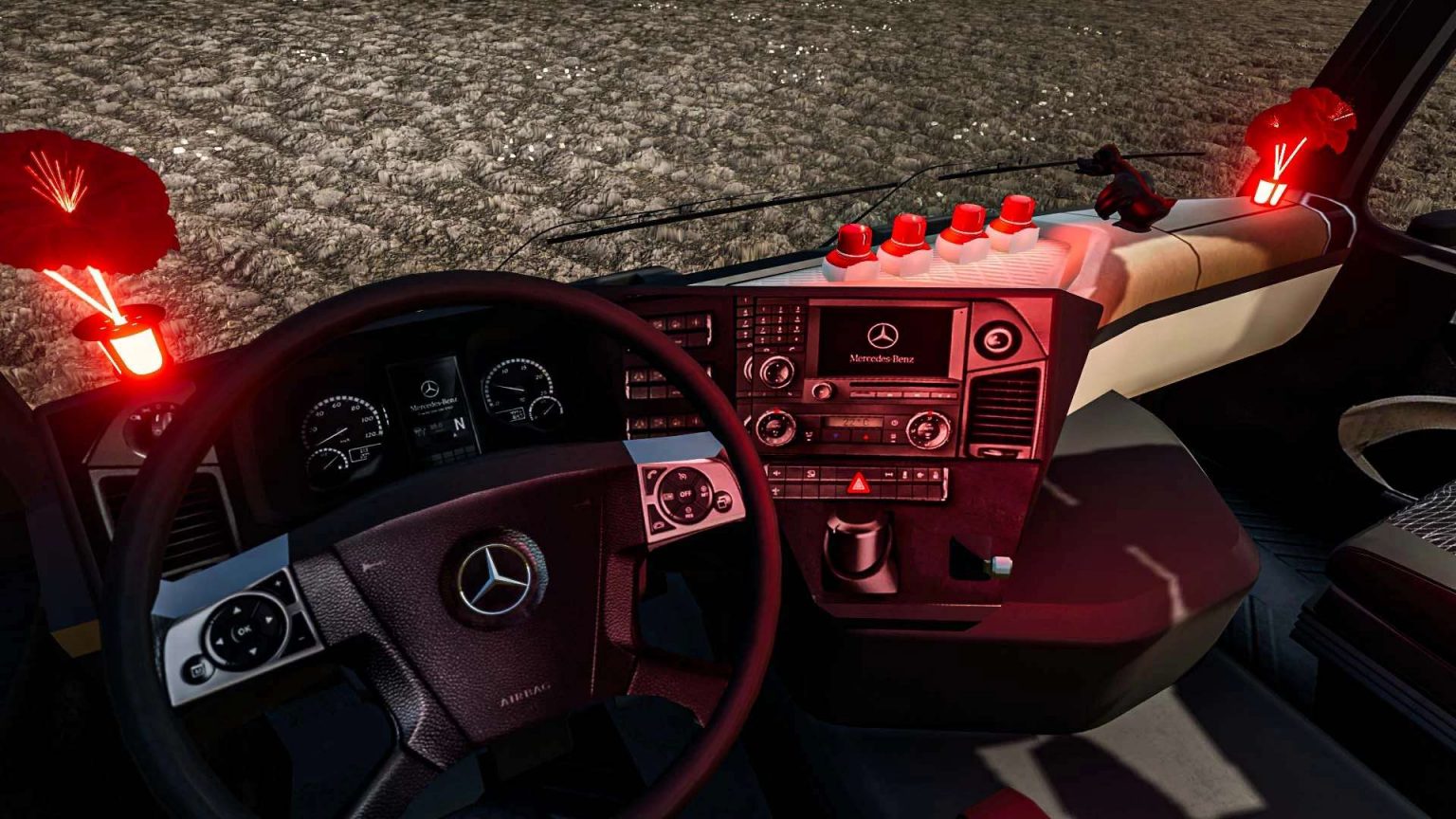 FS22 Mercedes-Benz Arocs HKL v1.0.0.0 мод | Farming Simulator 25 моды