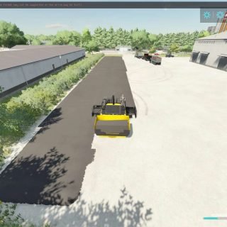 FS22 CAT AP1055F Асфальтоукладчик v1.0.0.0 мод | Farming Simulator 25 моды