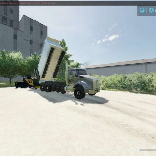 FS22 CAT AP1055F Асфальтоукладчик v1.0.0.0 мод | Farming Simulator 25 моды