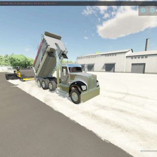 FS22 CAT AP1055F Асфальтоукладчик v1.0.0.0 мод | Farming Simulator 25 моды