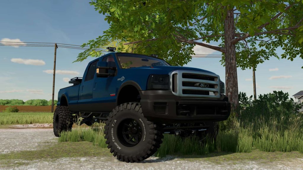 FS22 2007 Ford F350 King Ranch v1.0.0.0 мод | Farming Simulator 25 моды