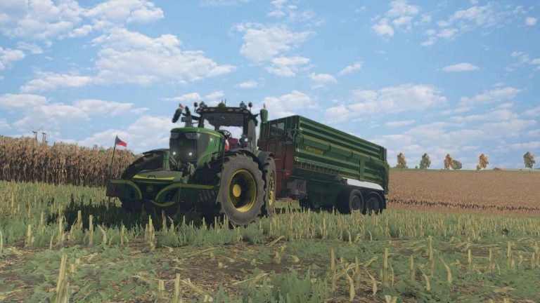 FS22 John Deere 6R Extra Large v1.0.0.0 мод | Farming Simulator 25 моды