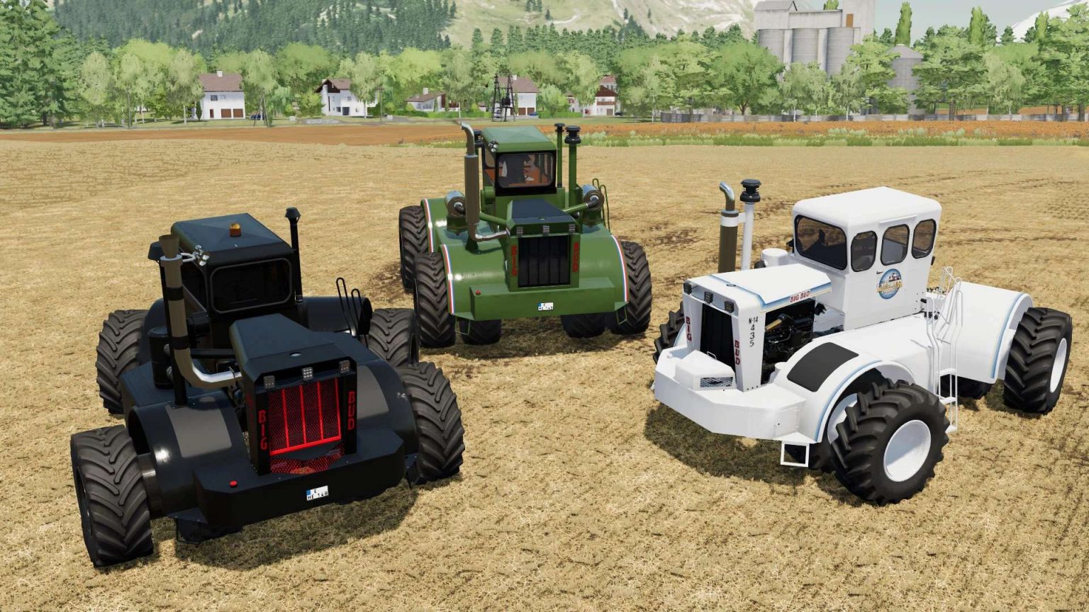 Пакет тракторов Big Bud FS22 v1.0.0.0 мод | Farming Simulator 25 моды