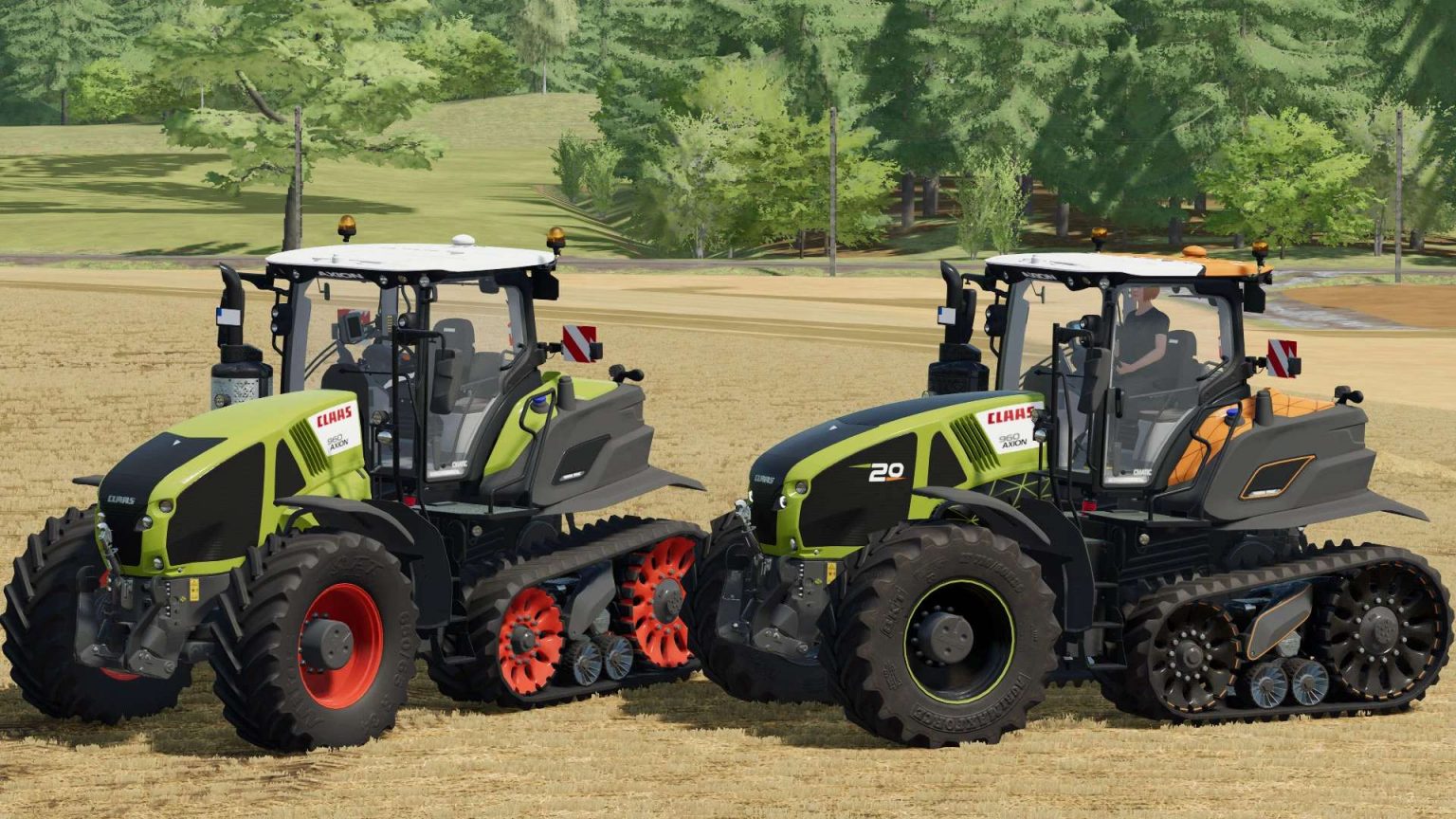 FS22 Claas Axion 930/960 Terra Trac и 960 Terra Trac 20 лет v1.0.0.0 ...