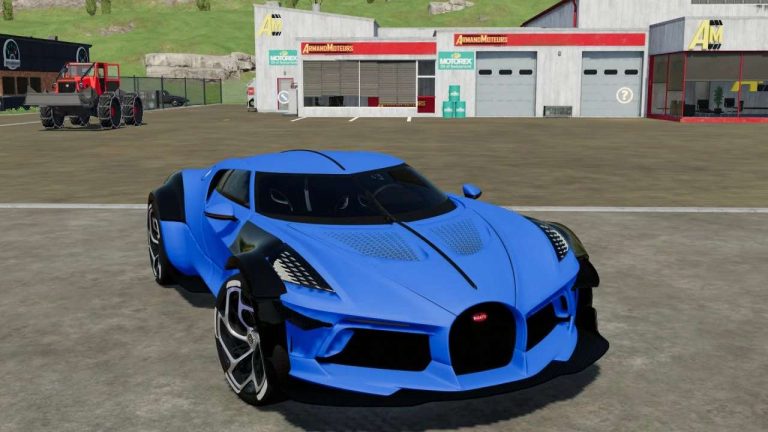 FS22 Bugatti La Voiture Noire v1.0.0.0 мод | Farming Simulator 25 моды