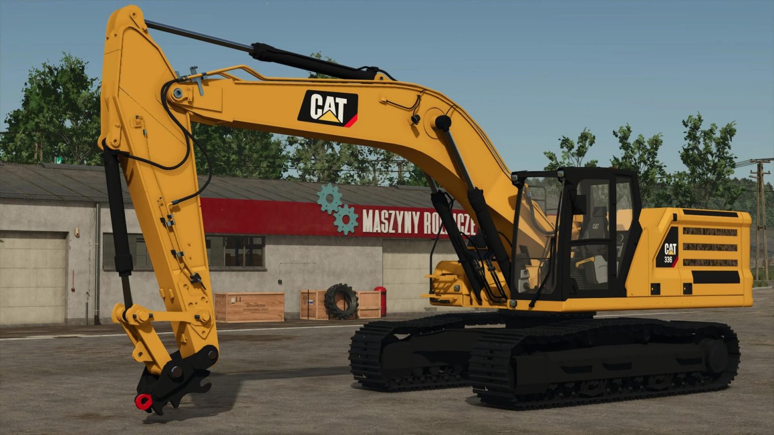 FS25 CAT 336 v1.0.0.0 мод | Farming Simulator 25 моды