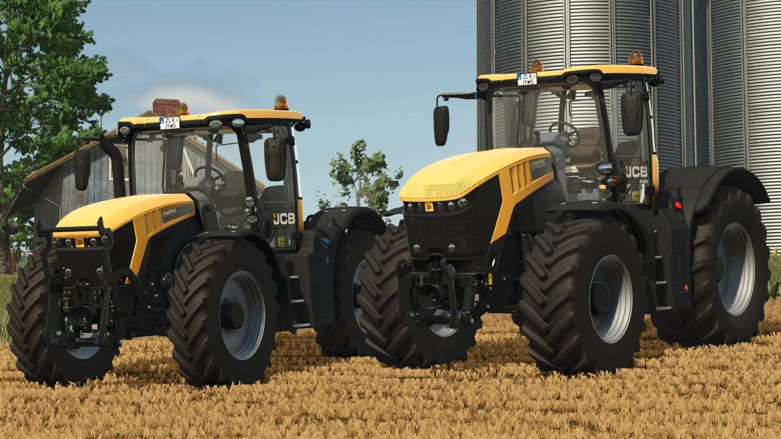 FS25 JCB Fastrac 4220 и 8330 v1.0.0.0 мод | Farming Simulator 25 моды