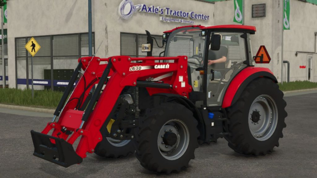 FS25 Case IH Farmall C-Series + фронтальный погрузчик L630 V1.0.0.0 мод ...