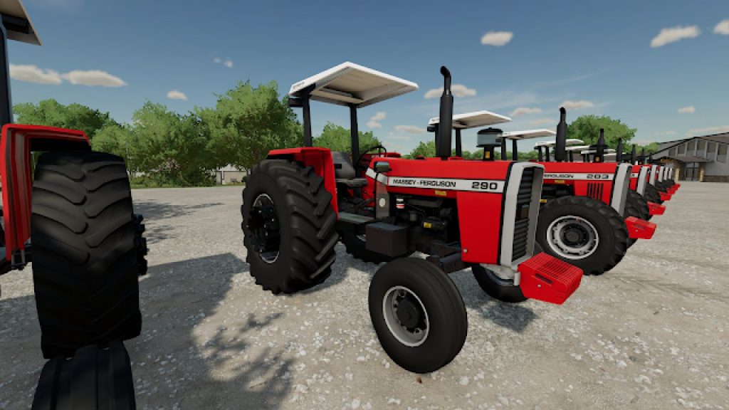 FS25 Massey Ferguson Pack Series V1.0.0.0 мод | Farming Simulator 25 моды